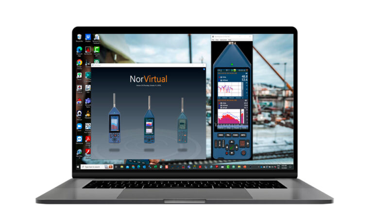 Norsonic NorVirtual for PC | PC control of Nor145, Nor150 and Nor140
